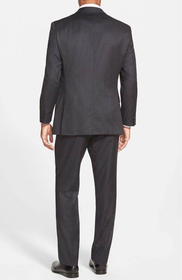 2 Button Tropical Wool Suit For All Year Round