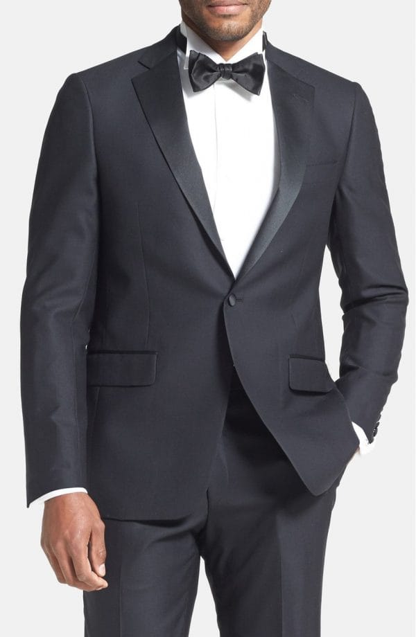 Single Breasted One Button Notch Lapel Custom Made Tuxedo