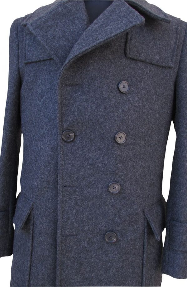 Men's double breasted Peacoat Tailored to Fit Your Body Type