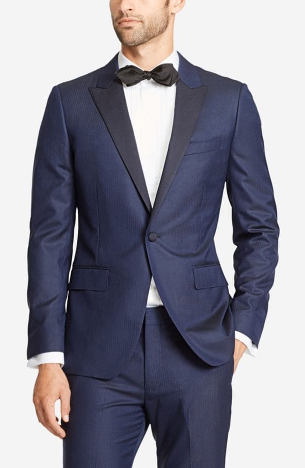 Navy Blue Wedding Tuxedo