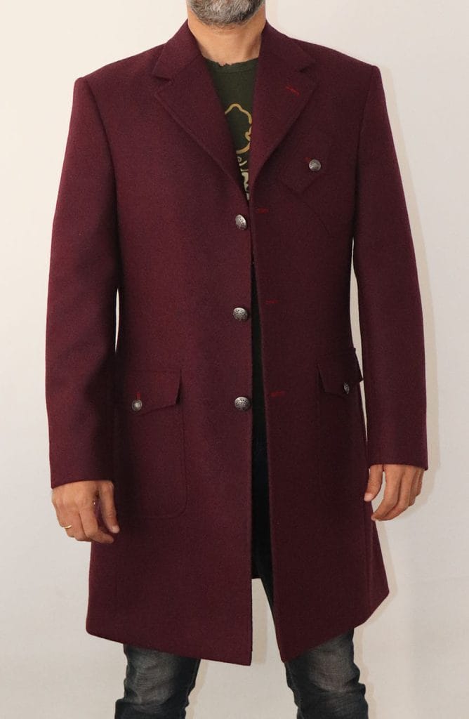 Sacha Dhawan Master Coat Doctor Who Series 12 Hand Tailored
