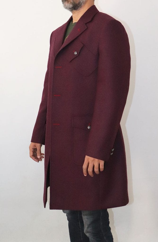 Sacha Dhawan Master Coat Doctor Who Series 12 Hand Tailored